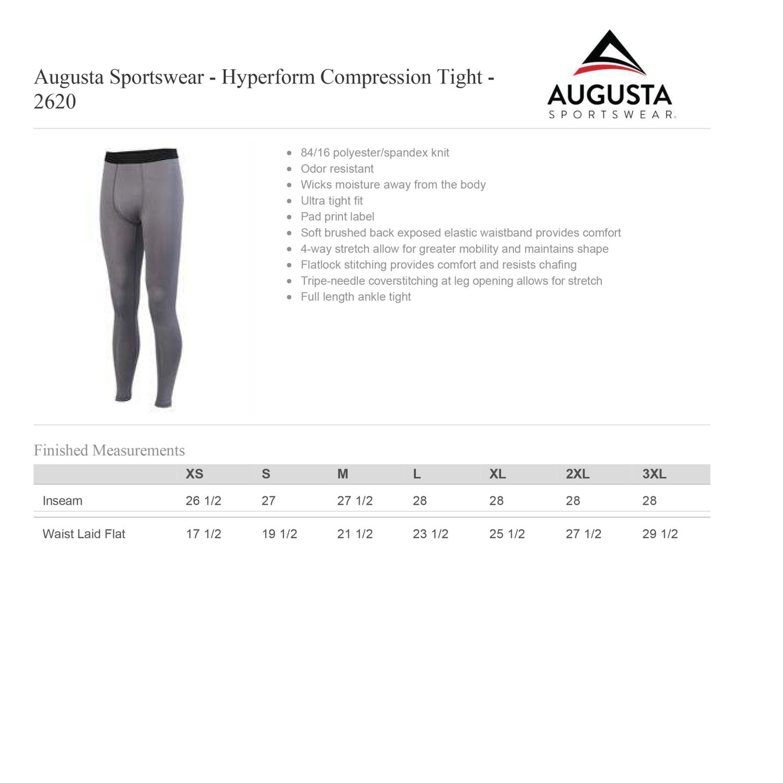 Hyperform Compression Tight | 2620 - Pennington Designs